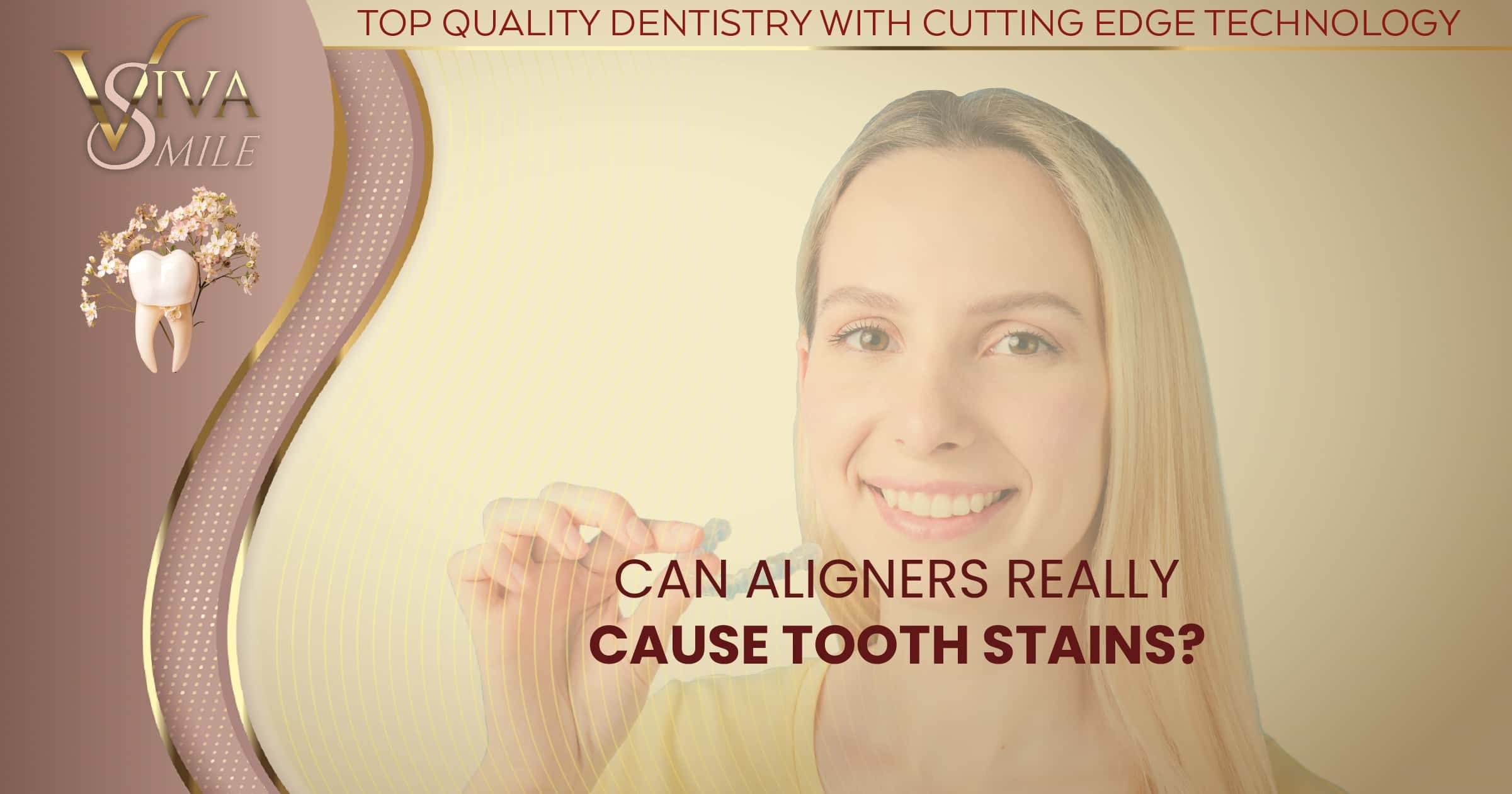 Can Aligners Really Cause Tooth Stains?