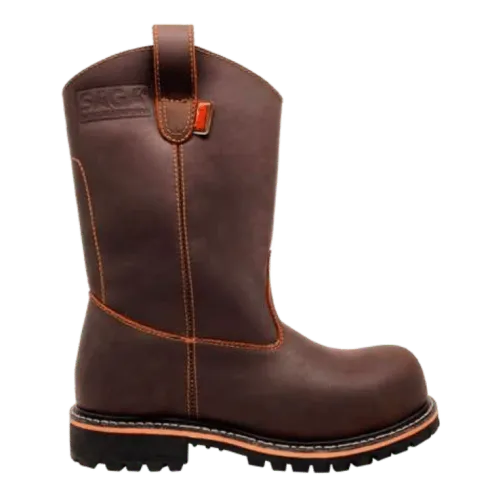 Bota Soldador Caña Alta 10" 3049 Café 36 Barranquilla, Colombia
