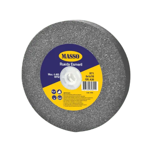 Rueda Esmeril Grano A60 Masso 6x1" Barranquilla, Colombia